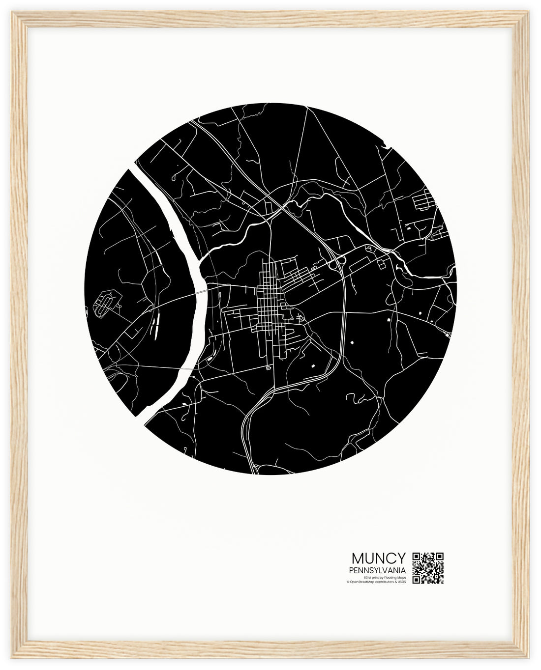 Muncy, Pennsylvania – Floating Maps